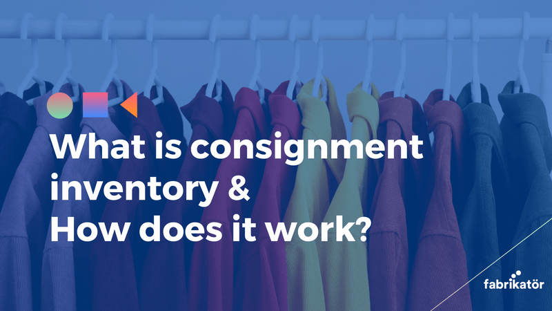What is consignment inventory and how does it work?